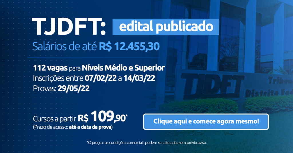 Concurso TJDFT: 112 vagas abertas! - Blog Aprova Concursos - Notícias