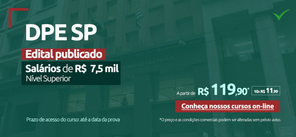 Concurso DPE SP 2023: edital republicado! Saiba tudo aqui - Blog Aprova ...