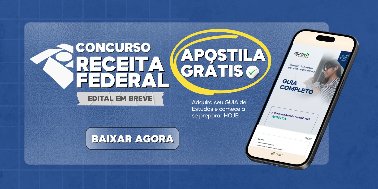 APOSTILA Concurso Receita Federal 2026: saiba TUDO sobre o Edital!